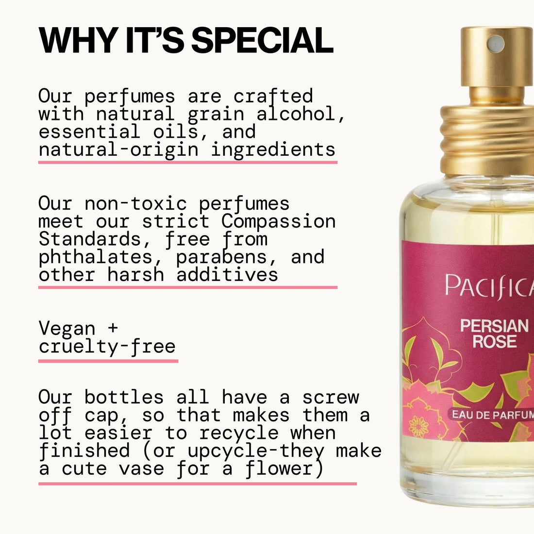 Persian Rose Perfume Spray | Pacifica