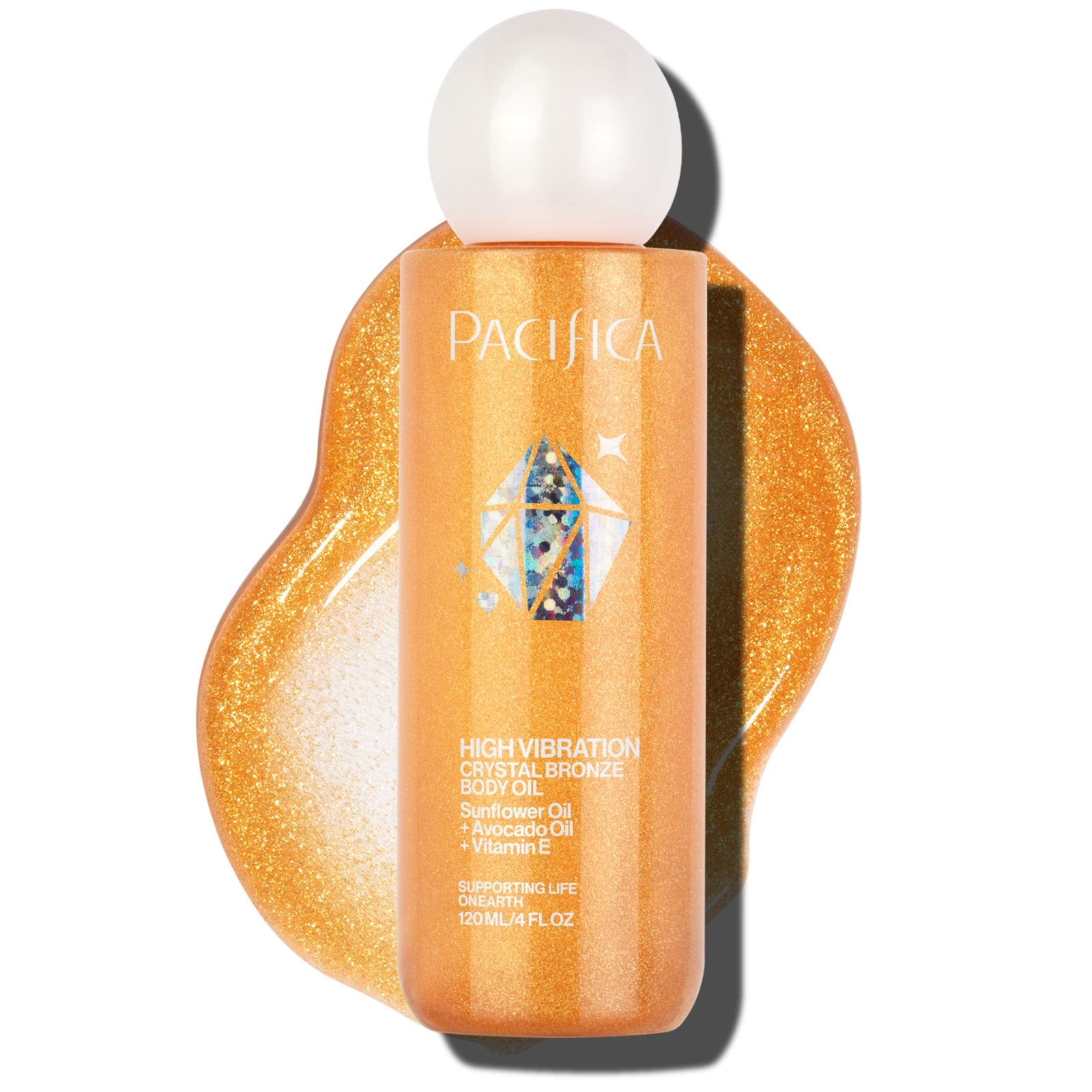 Crystal Bronze Shimmering Body Oil | Pacifica