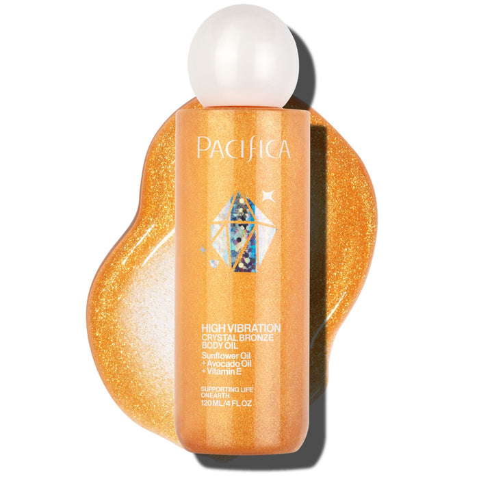 Crystal Bronze Shimmering Body Oil | Pacifica