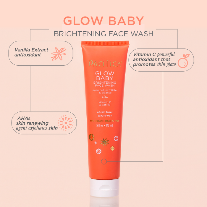 Vitamin C Face Wash | Glow Baby Brightening Face Wash