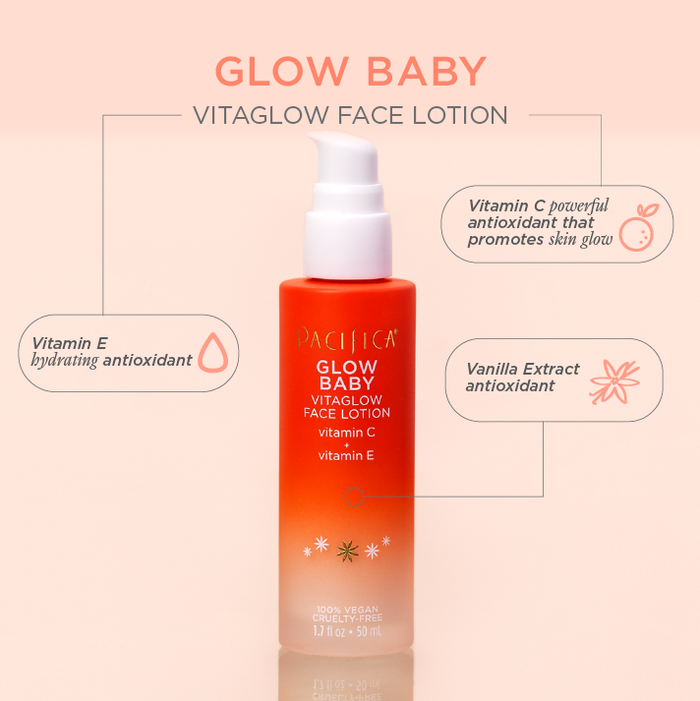 Vitamin C Face Lotion | Glow Baby Travel Sized VitaGlow Face Lotion